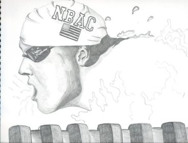 Michael Phelps Drawing High-Quality - Drawing Skill
