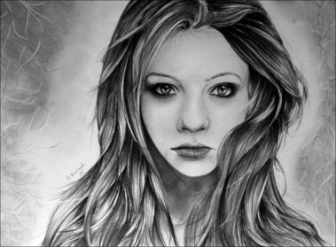 Michelle Trachtenberg Drawing Sketch - Drawing Skill