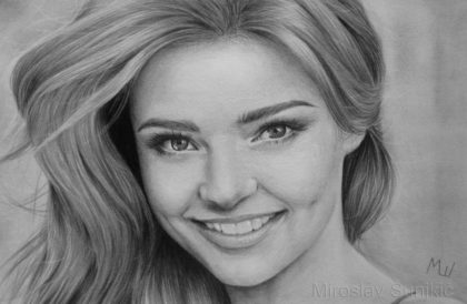 Miranda Kerr Drawing Image - Drawing Skill