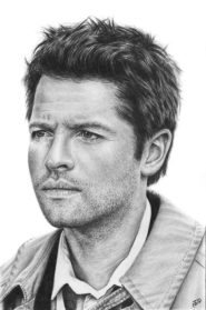 Misha Collins Drawing - Drawing Skill