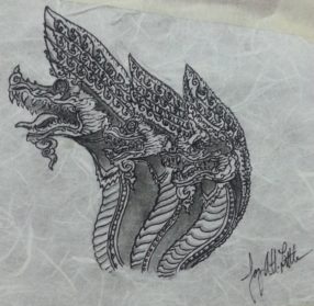 Naga Drawing Picture - Drawing Skill