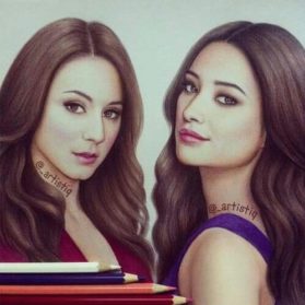 Pretty Little Liars Drawing Art - Drawing Skill