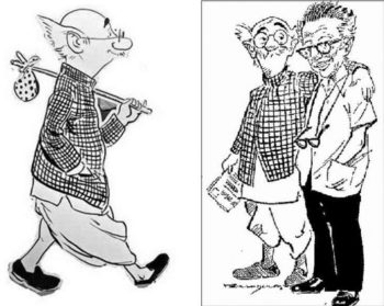 R K Laxman Drawing Beautiful Image - Drawing Skill