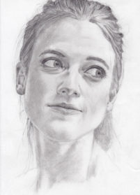 Rose Leslie Drawing - Drawing Skill