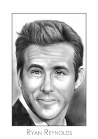 Ryan Reynolds Drawing Art - Drawing Skill