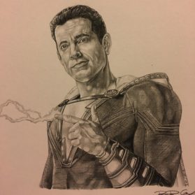 Shazam Drawing - Drawing Skill