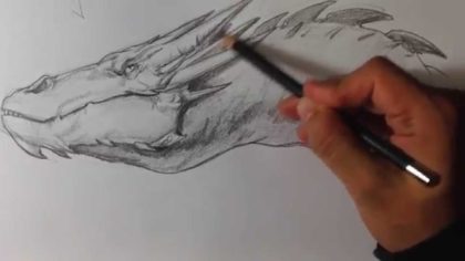 Smaug Drawing High-Quality - Drawing Skill