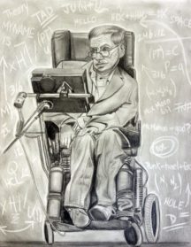 Stephen Hawking Drawing Pics - Drawing Skill