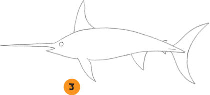 Swordfish Drawing Photo - Drawing Skill