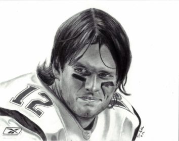 Tom Brady Drawing Pics - Drawing Skill