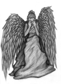 Weeping Angel Drawing Best - Drawing Skill