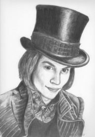 Willy Wonka Drawing Realistic - Drawing Skill