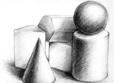 3D Object Drawing Pics - Drawing Skill
