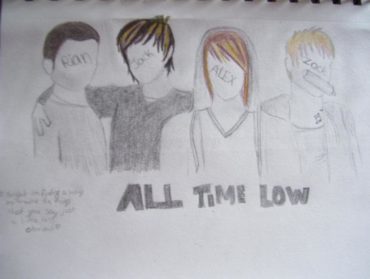 All Time Low Drawing Picture - Drawing Skill