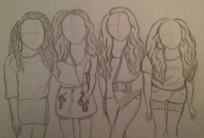Little Mix Drawing - Drawing Skill