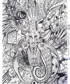Psychedelic Drawing - Drawing Skill