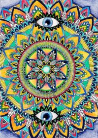 Psychedelic Drawing Amazing - Drawing Skill
