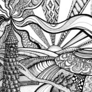 Psychedelic Drawing Sketch - Drawing Skill
