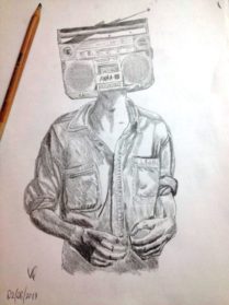 Radiohead Drawing Picture - Drawing Skill