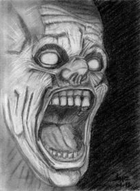 Scream Drawing Beautiful Image - Drawing Skill