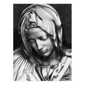 Virgin Mary Drawing Best - Drawing Skill