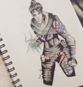Apex Legends Drawing Pic - Drawing Skill