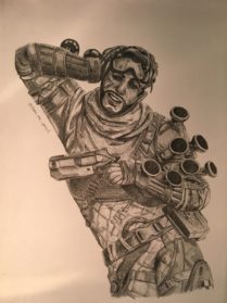 Apex Legends Drawing Realistic - Drawing Skill