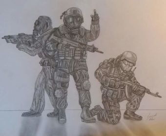 Call of Duty Modern Warfare Drawing Best - Drawing Skill