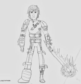 Hiccup Drawing Photo - Drawing Skill
