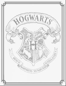 Hogwarts Crest Drawing High-Quality - Drawing Skill