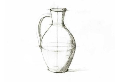 Jug Drawing Pics - Drawing Skill