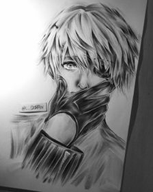 Kaneki Ken Drawing - Drawing Skill