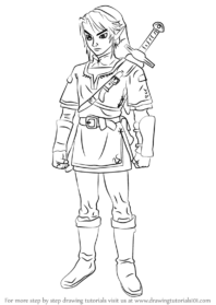 Legend of Zelda Drawing Realistic - Drawing Skill