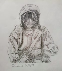 Metro Exodus Drawing Sketch - Drawing Skill
