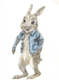 Peter Rabbit Drawing Image - Drawing Skill