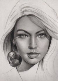 Portrait Sketch Drawing High-Quality - Drawing Skill