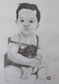 Pout Baby Drawing - Drawing Skill