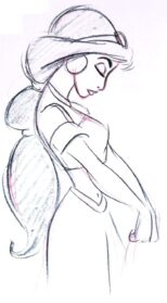 Princess Sketch Drawing Image - Drawing Skill
