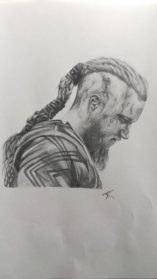 Ragnar Lothbrok Drawing Beautiful Art - Drawing Skill
