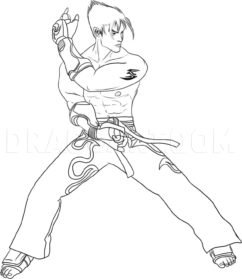 Tekken Game Drawing Beautiful Image - Drawing Skill