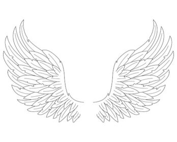 Wings Drawing Beautiful Art - Drawing Skill