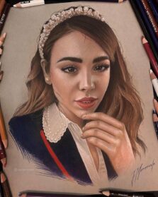 Danna Paola Aka Lucrecia Montesinos Hendrich – Elite Drawing - Drawing ...