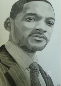 Actor Will Smith Drawing Pic - Drawing Skill