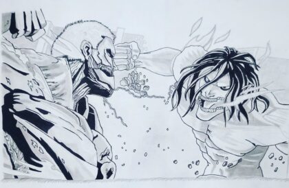 Attack On Titan Art Drawing - Drawing Skill