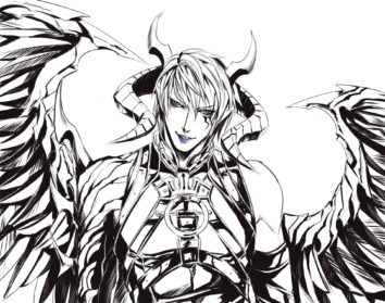 Azazel Drawing Sketch - Drawing Skill