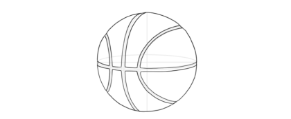 Ball Drawing Sketch - Drawing Skill