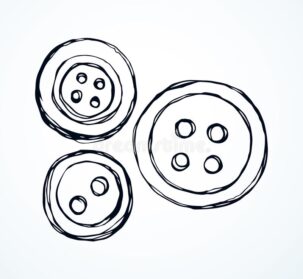 Button Drawing Sketch - Drawing Skill