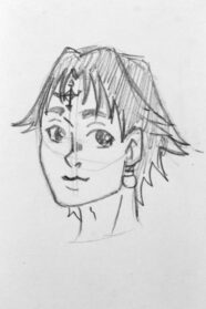 Chrollo Lucilfer Drawing Realistic - Drawing Skill