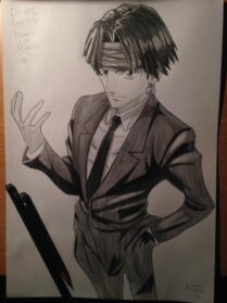 Chrollo Lucilfer Drawing Sketch - Drawing Skill