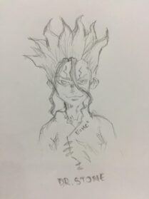 Dr. Stone Drawing Image - Drawing Skill